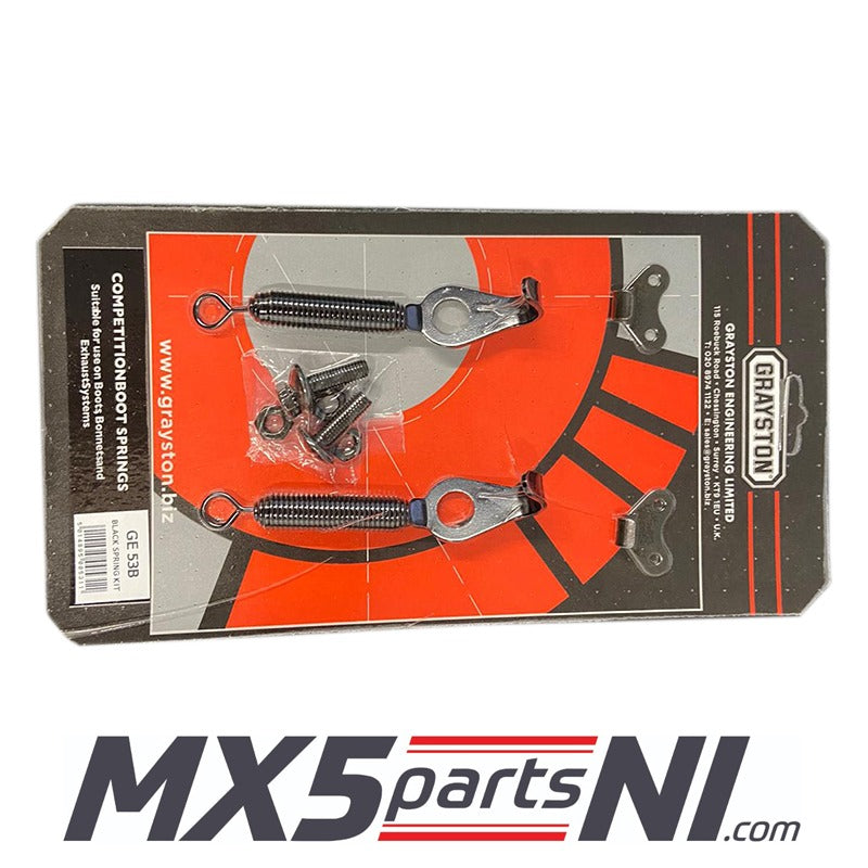 Grayston Boot Springs quick release Black